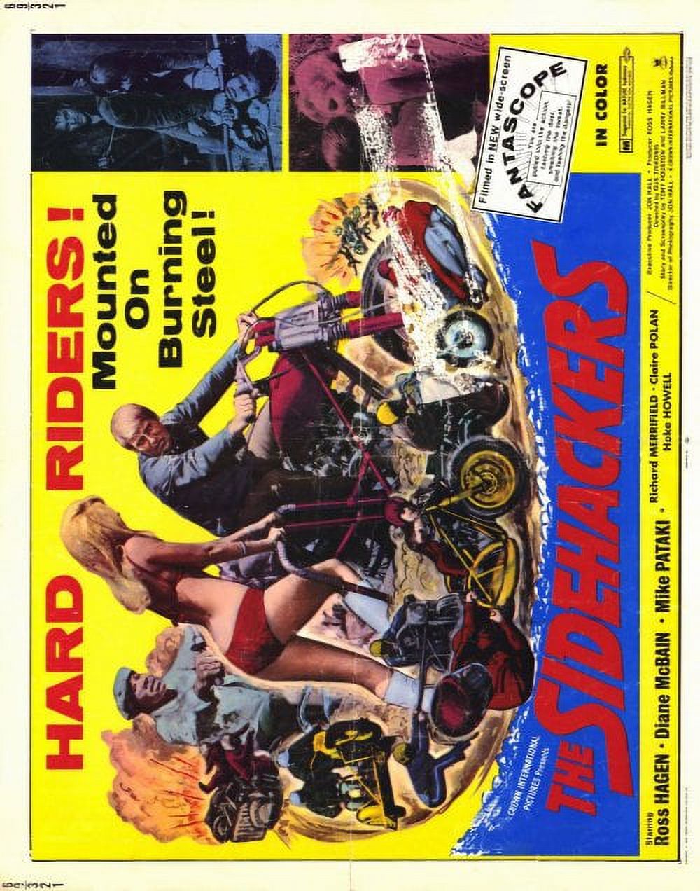 The Sidehackers POSTER (22x28) (1969) (Half Sheet Style A) - Walmart.com