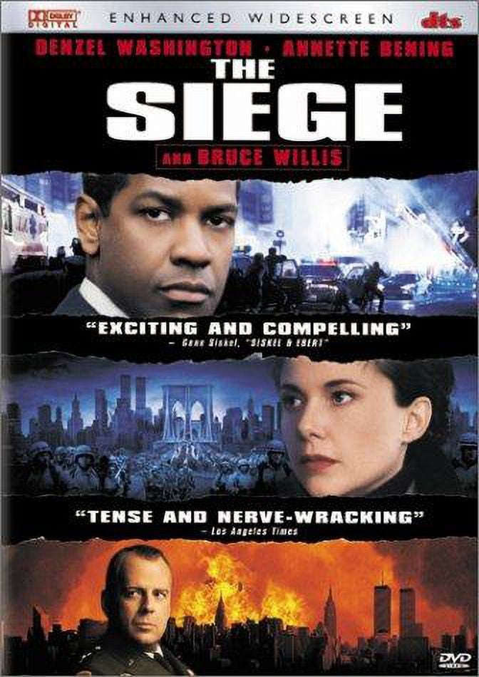 The Siege [DTS] (DVD) directed by Edward Zwick - Walmart.com