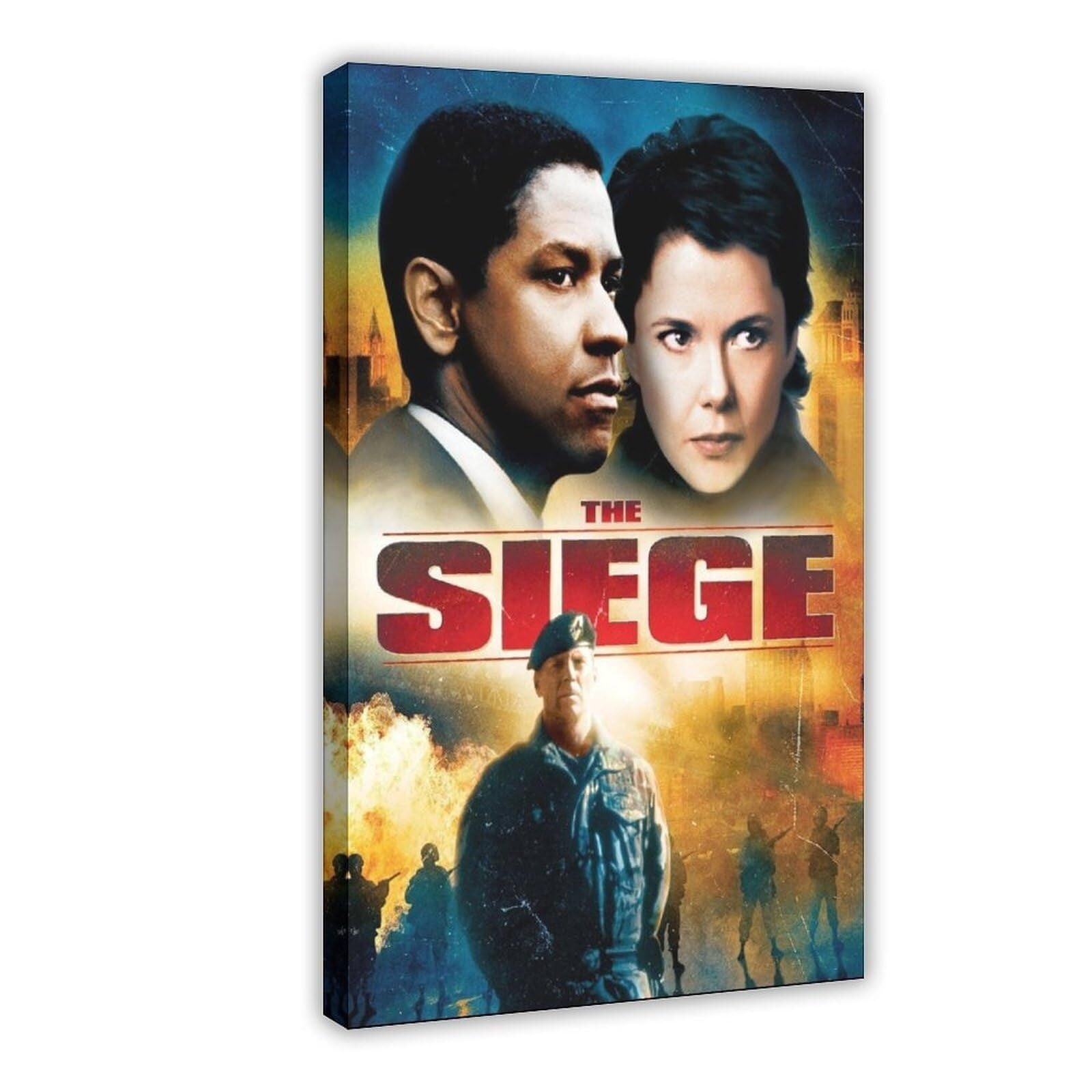 The Siege Movie Classic Poster Covers 3 Canvas Poster Wall Art Decor ...