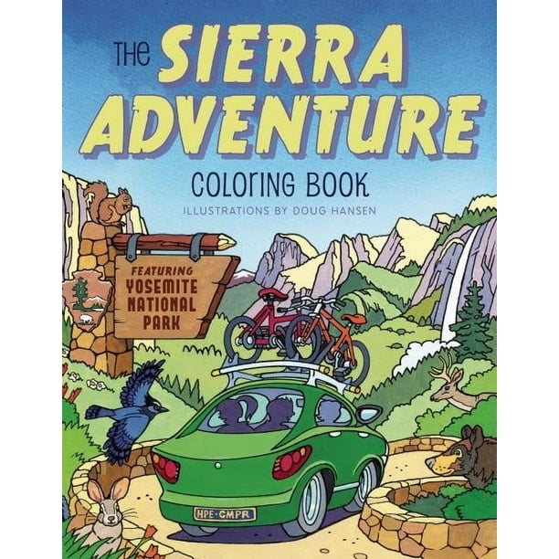 The Sierra Adventure Coloring Book (Paperback) - Walmart.com
