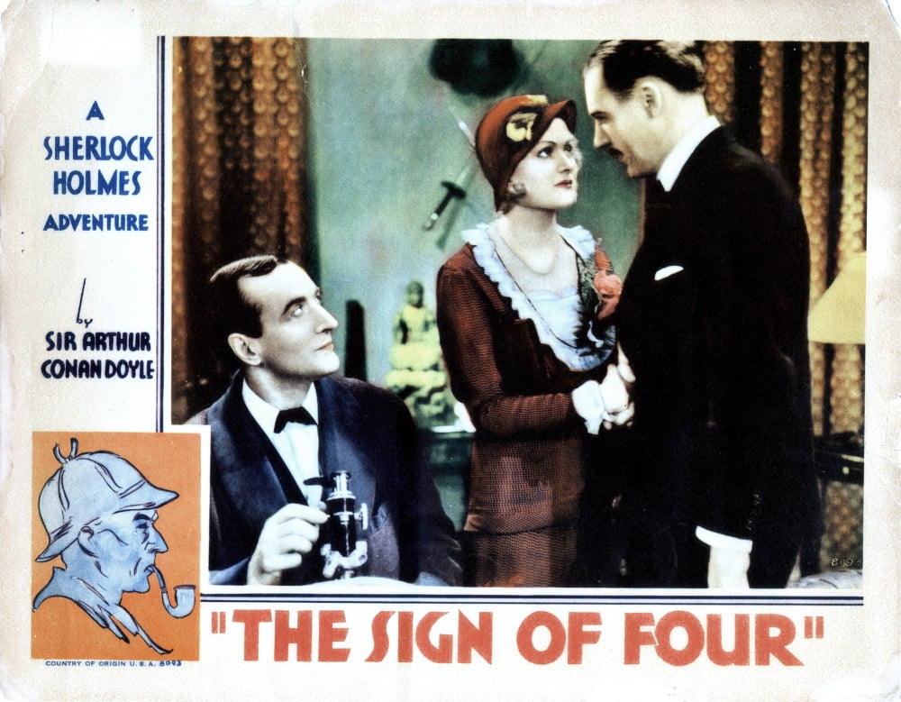 The Sign Of Four From Left Arthur Wontner Isla Bevan Ian Hunter 1932 ...