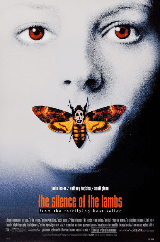 The Silence of the Lambs 1991 Movie Poster 24x36 - Psychological ...
