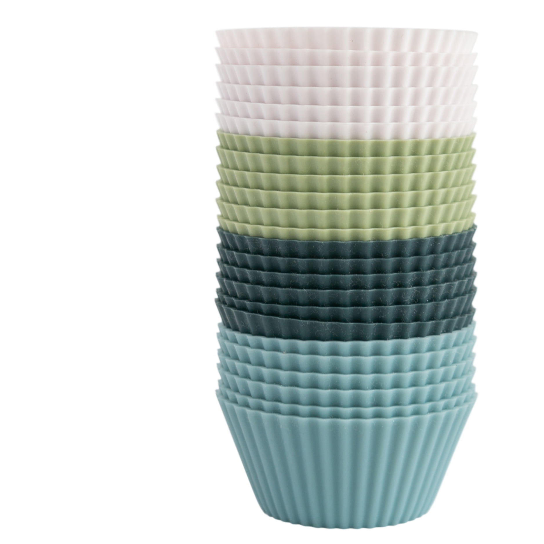 The Silicone Kitchen Reusable Silicone Baking Cup Silicone Muffin ...