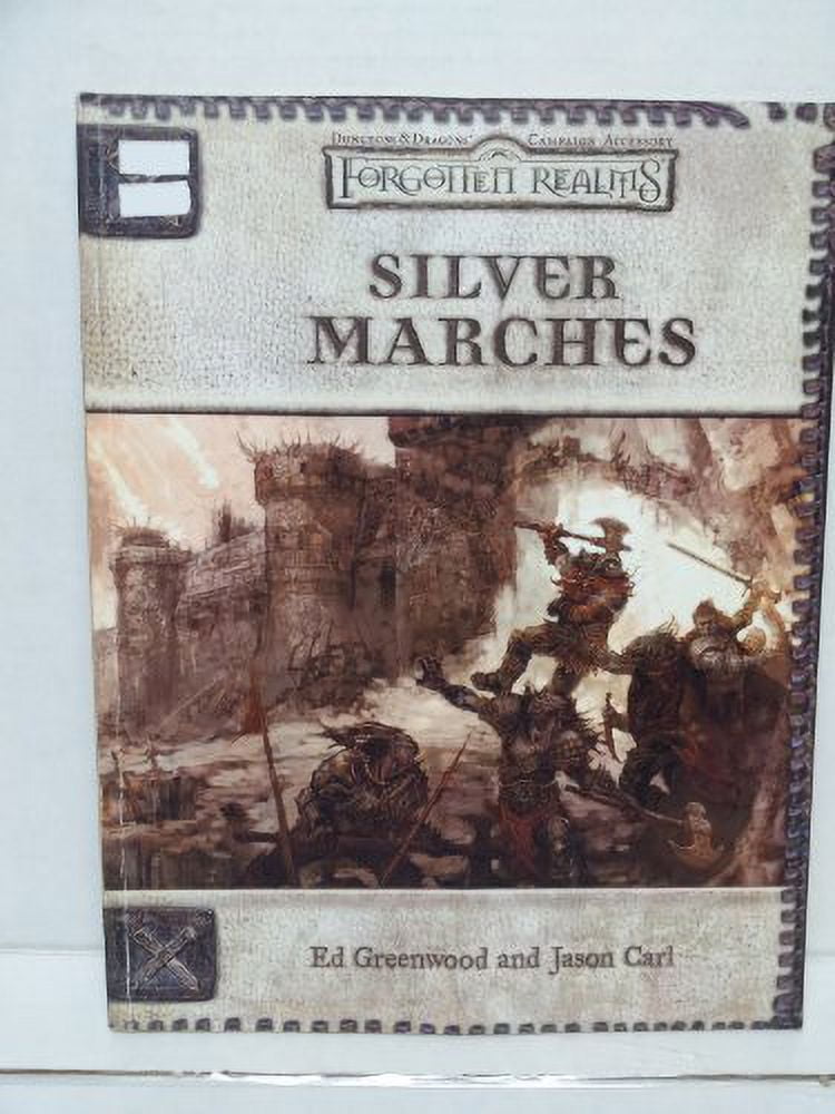 Pre-Owned Silver Marches: Forgotten Realms Supplement (Paperback ...