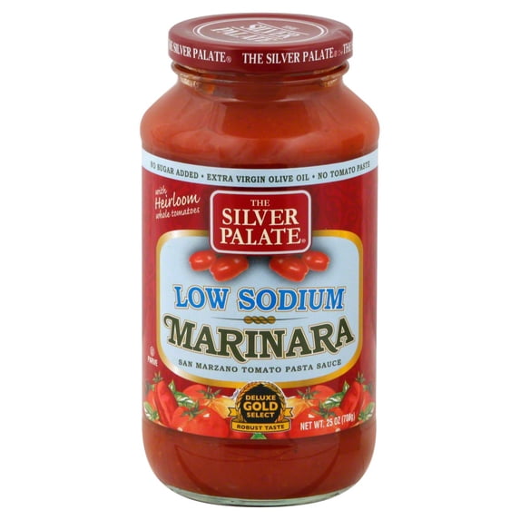 The Silver Palate San Marzano Low Sodium Marinara Pasta Sauce - 25 oz ...