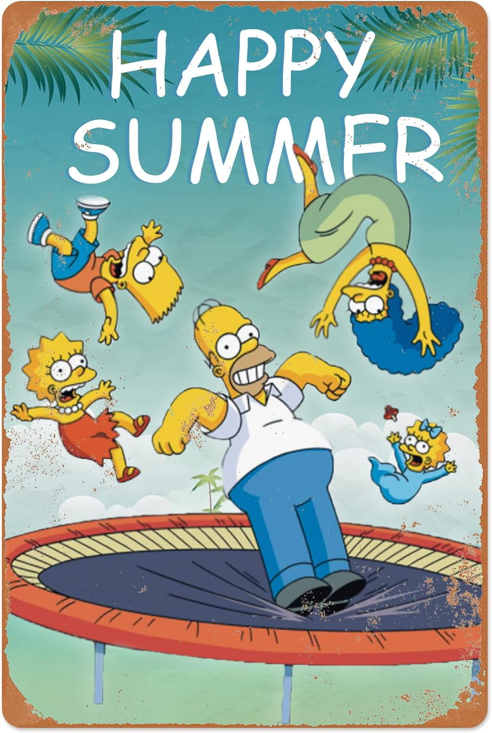 The Simpson Family Diamond Art Kits for Adults,Hello Summer DIY 5D ...