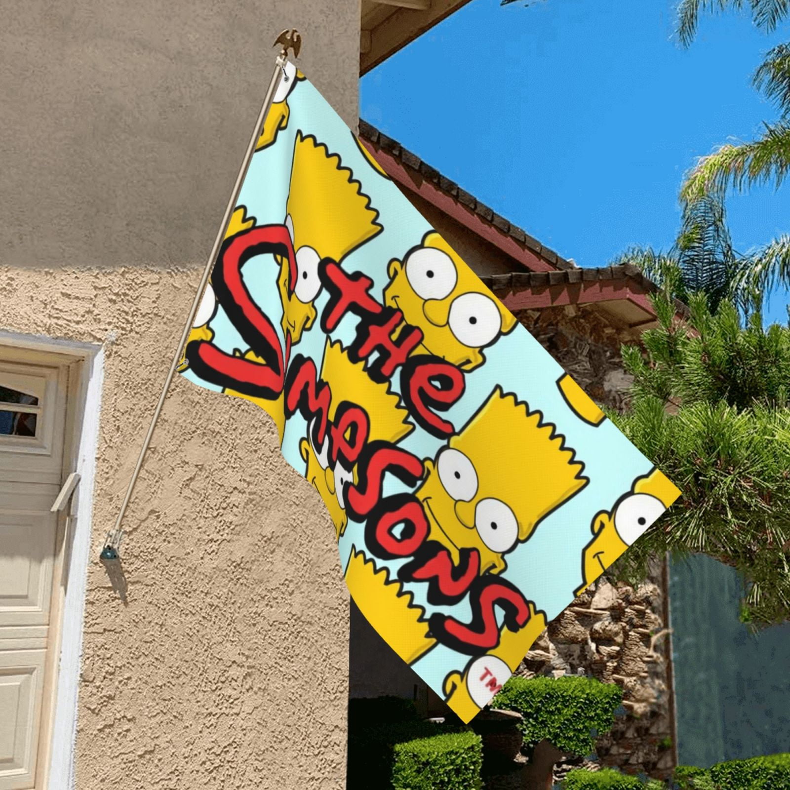 The Simpson Garden Flag 3x5 Feet Indoor Decoration Flag Outdoor ...