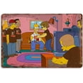 The Simpsons 120 Pieces Wooden Jigsaw Puzzles For Adults-Suitable For ...