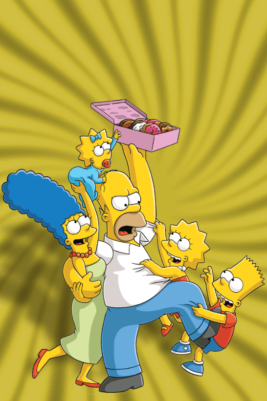 The Simpsons 1989 Poster 24x36 - Iconic Animated Comedy Classic TV ...