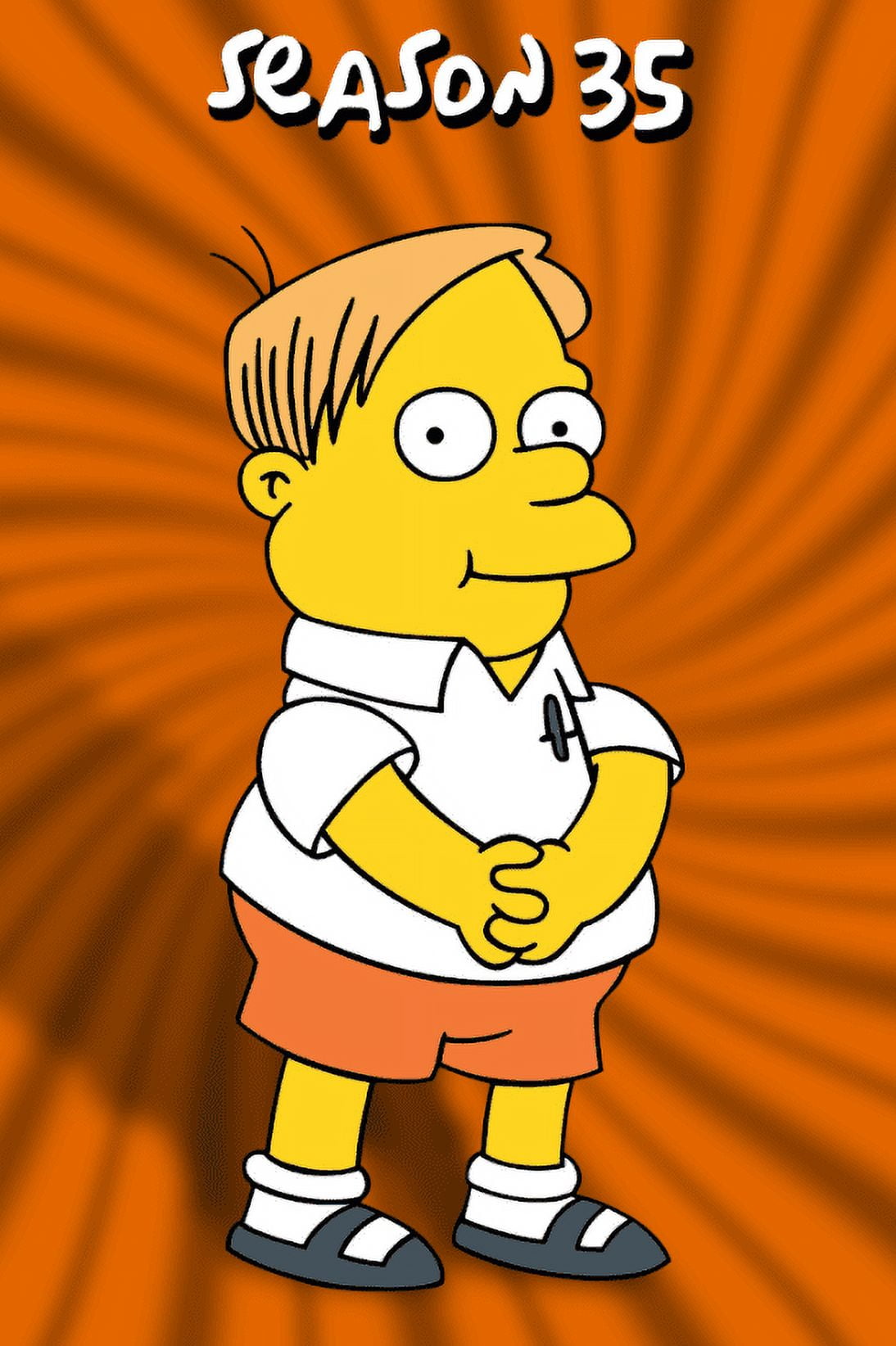 The Simpsons 1989 Poster 24x36 TV Series Season 35 Animated Comedy ...