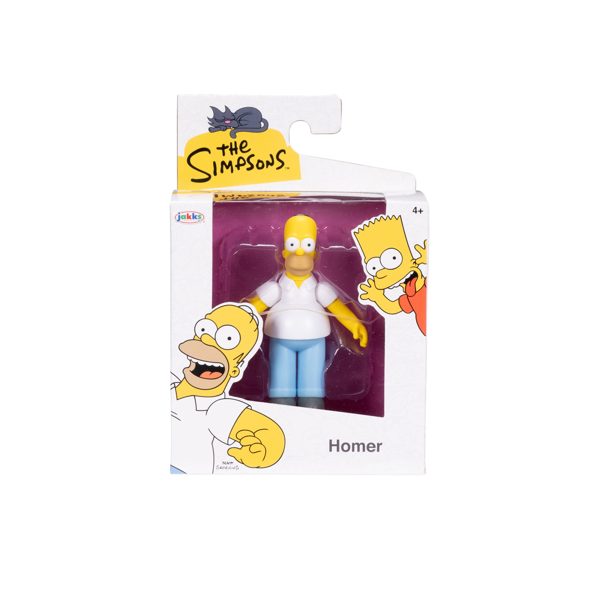 The Simpsons 2.5 inch Tall Scaled Collectible Homer Simpson Action ...