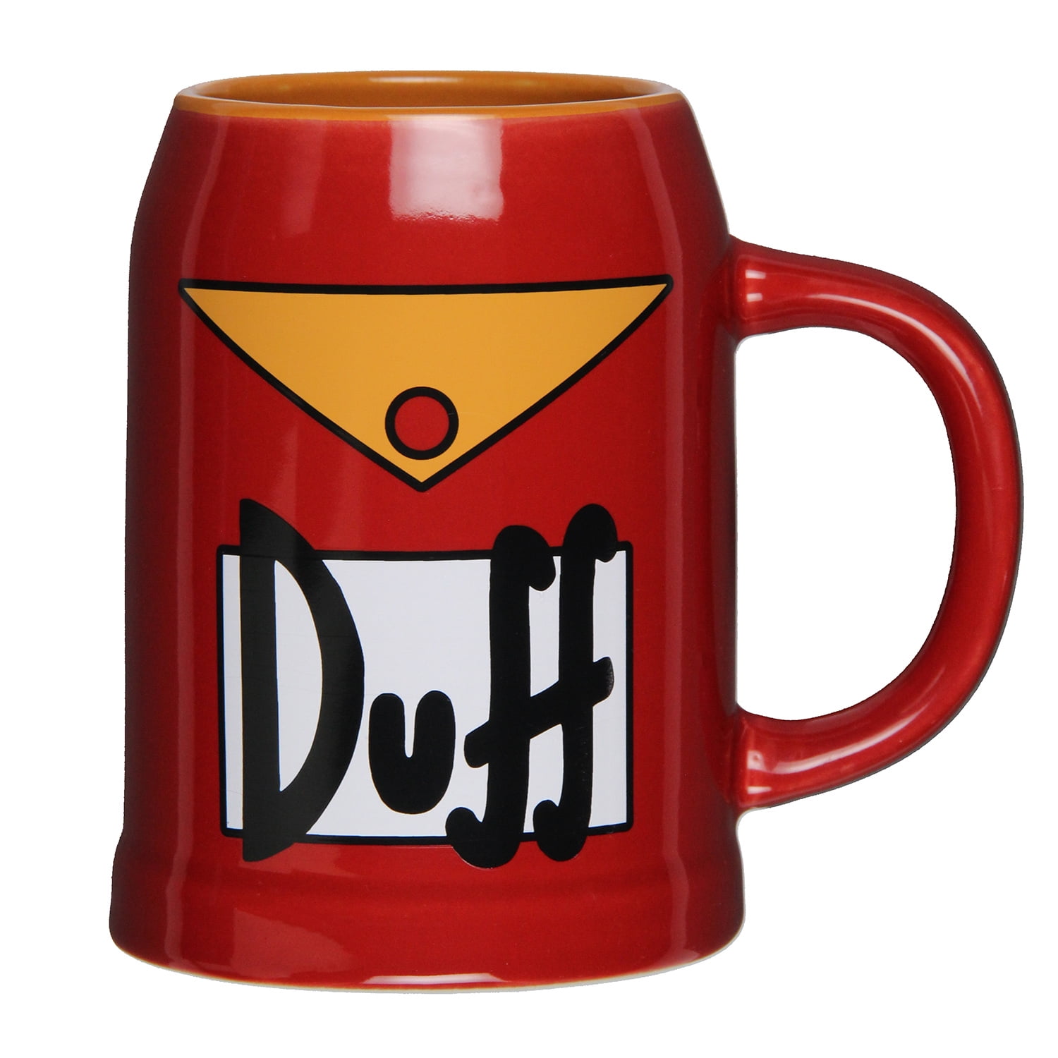 The Simpsons Duff Beer Mug Stein 24 Oz Ceramic Cup - Walmart.com