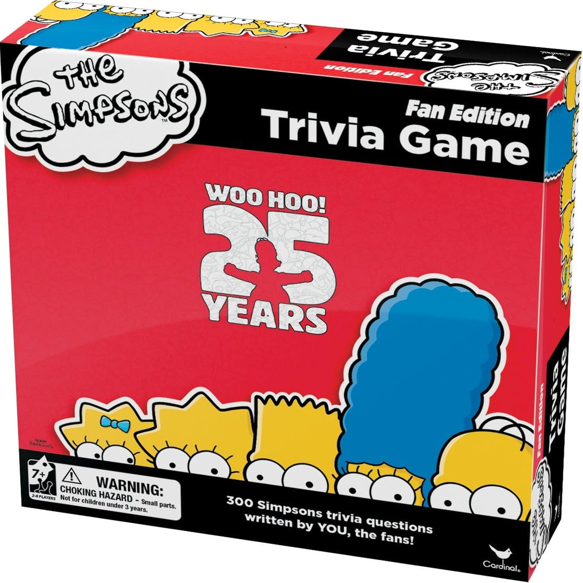 The Simpsons 25th Anniversary Trivia Board Game, Fan Edition - Walmart.com