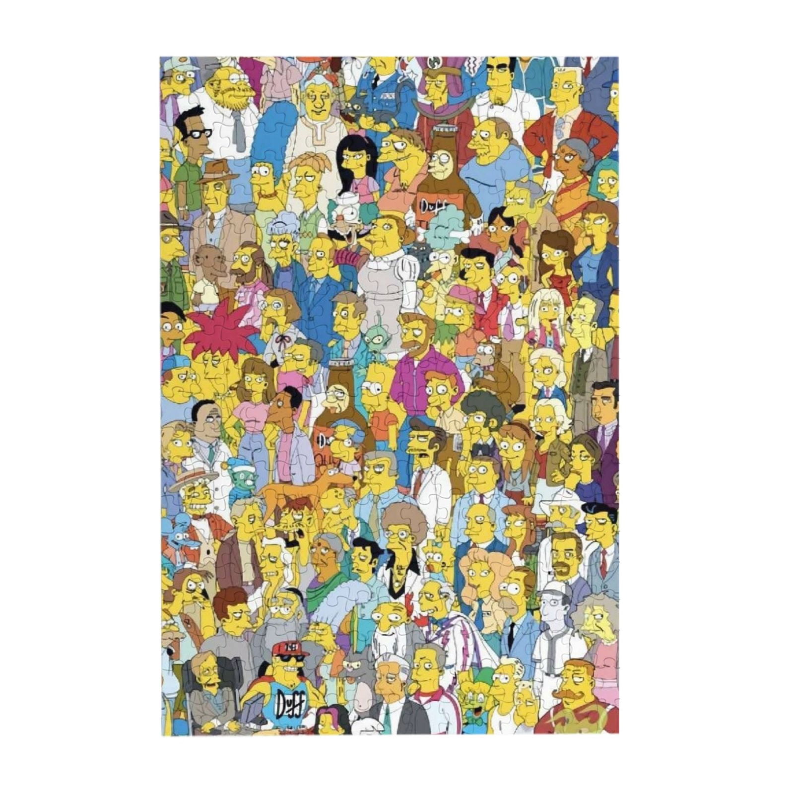 The Simpsons 300 Pieces Wooden Jigsaw Puzzle ,The Simpsons Jigsaw ...