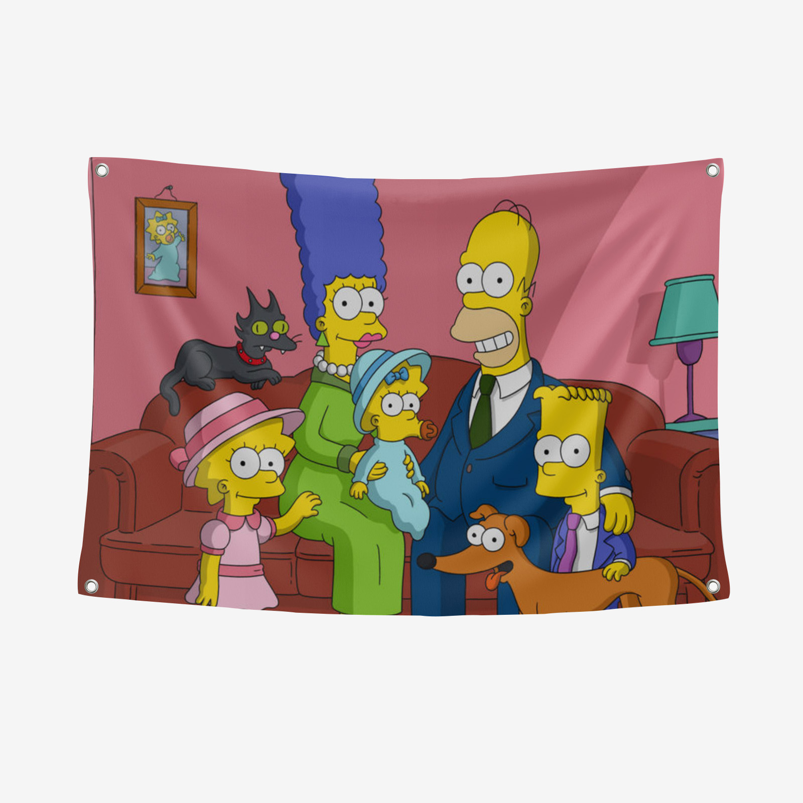 The Simpsons 31.5*47.2IN/80*120CM Banner Background Backdrop - Walmart.com
