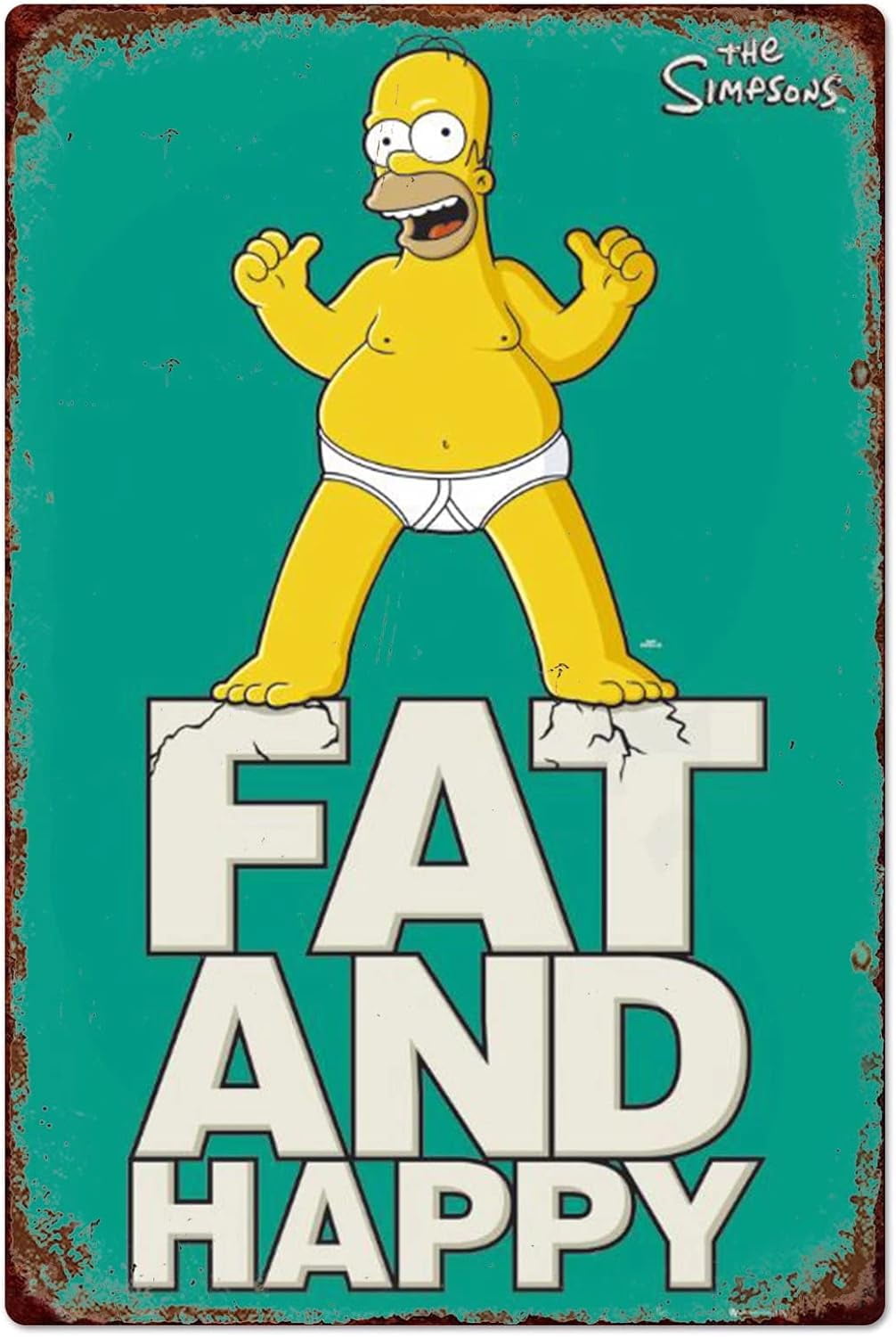 The Simpsons 35 Pieces Wooden Puzzles For Adults- Homer Simpson Fat And ...