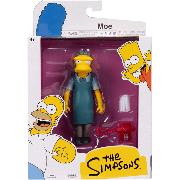 The Simpsons 5 inch Moe Action Figure with Accessory gift collection ...