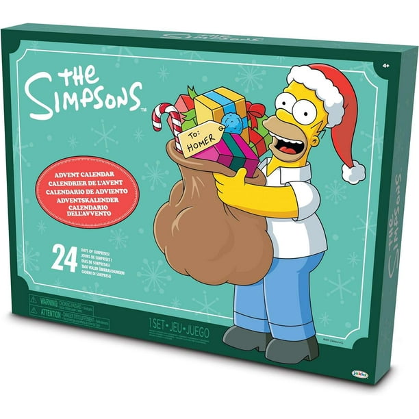The Simpsons 2024 Advent Calendar (24 Days of Surprises, 1.5 Scale Mini ...