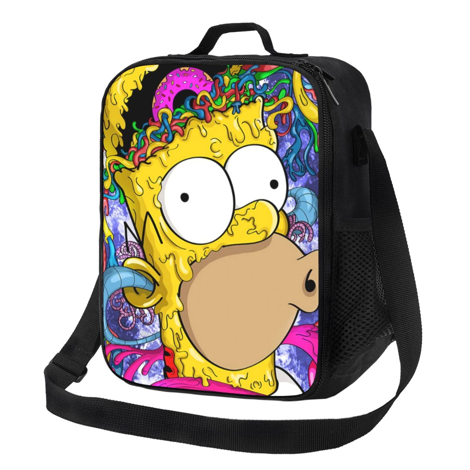 The Simpsons Animation Portable Lunch Bag Tote Bento Bag Insulated ...