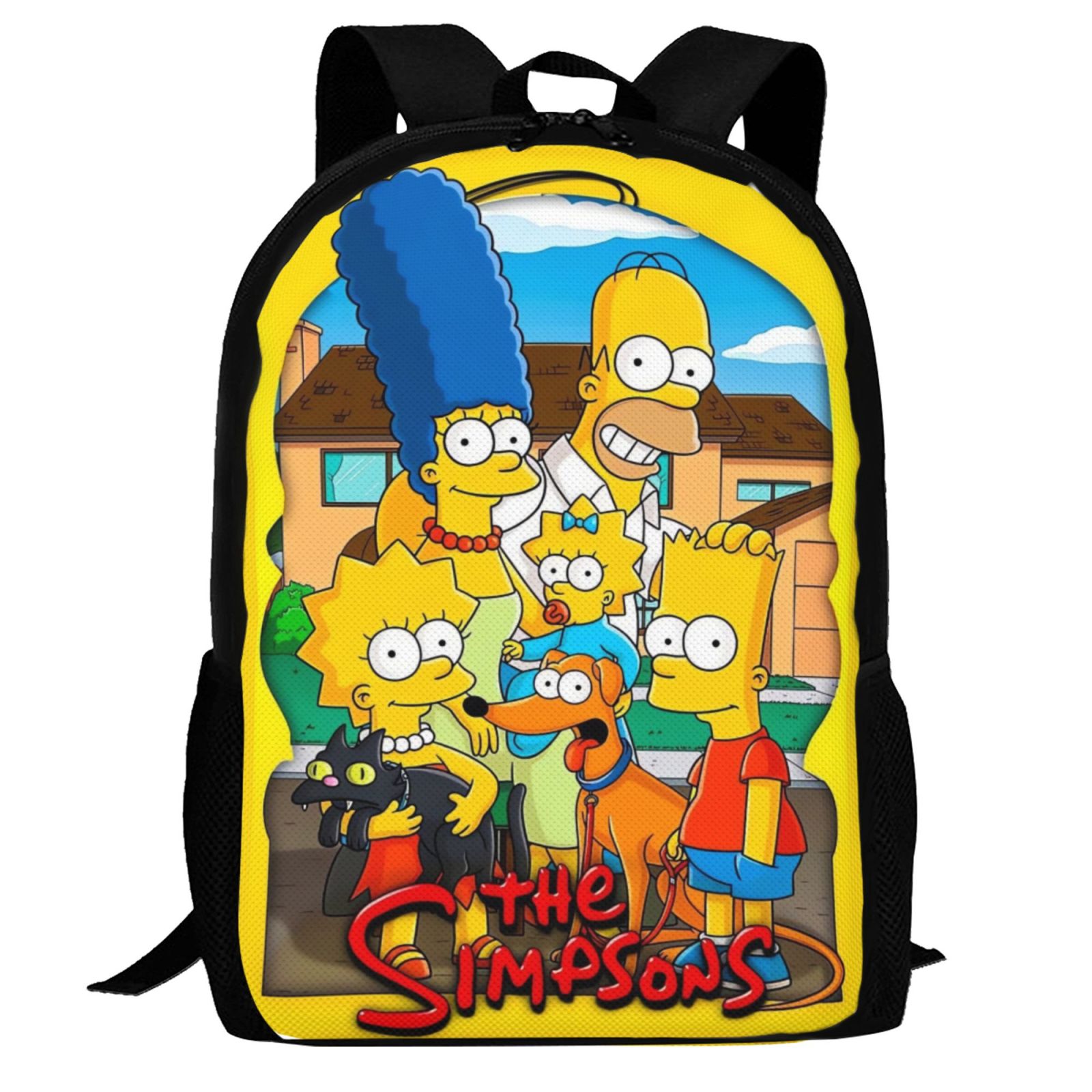 The Simpsons Backpack,3d Print Laptop Backpack Lightweight Casual ...