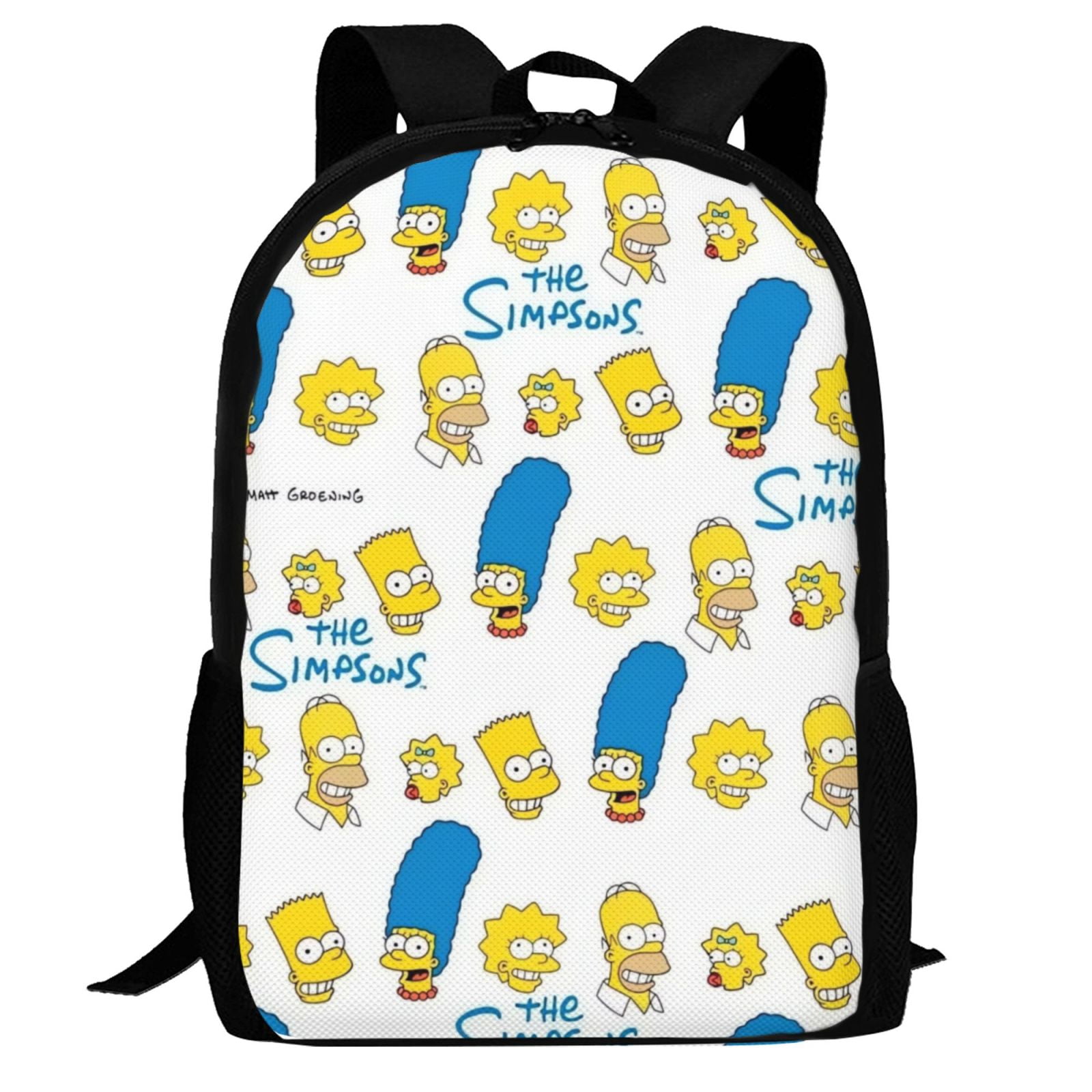 The Simpsons Backpack,3d Print Laptop Backpack Lightweight Casual ...