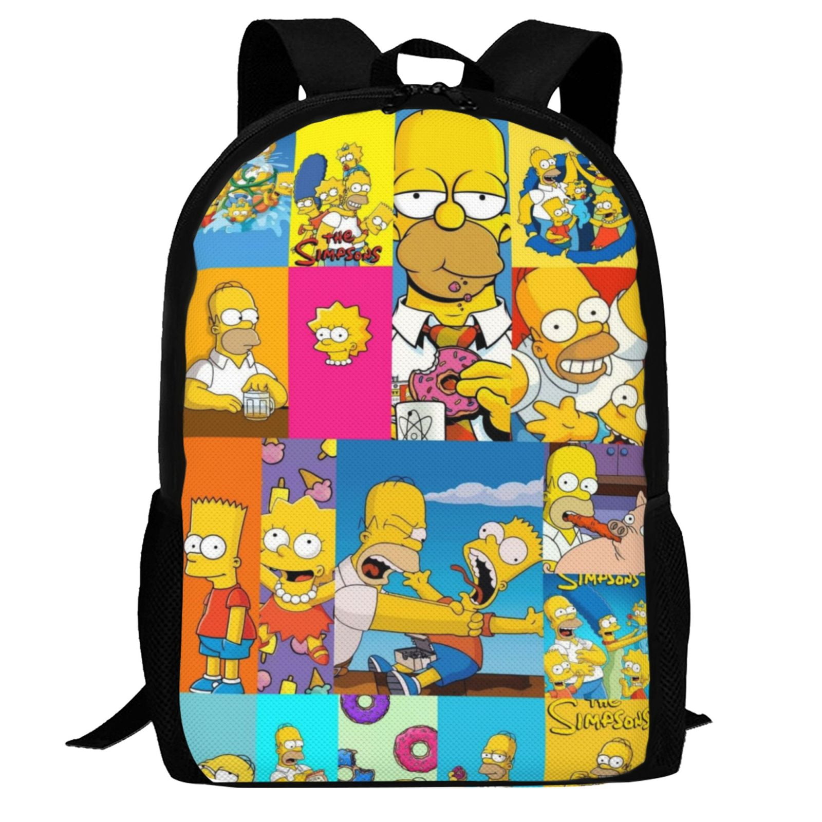 The Simpsons Backpack,3d Print Laptop Backpack Lightweight Casual ...