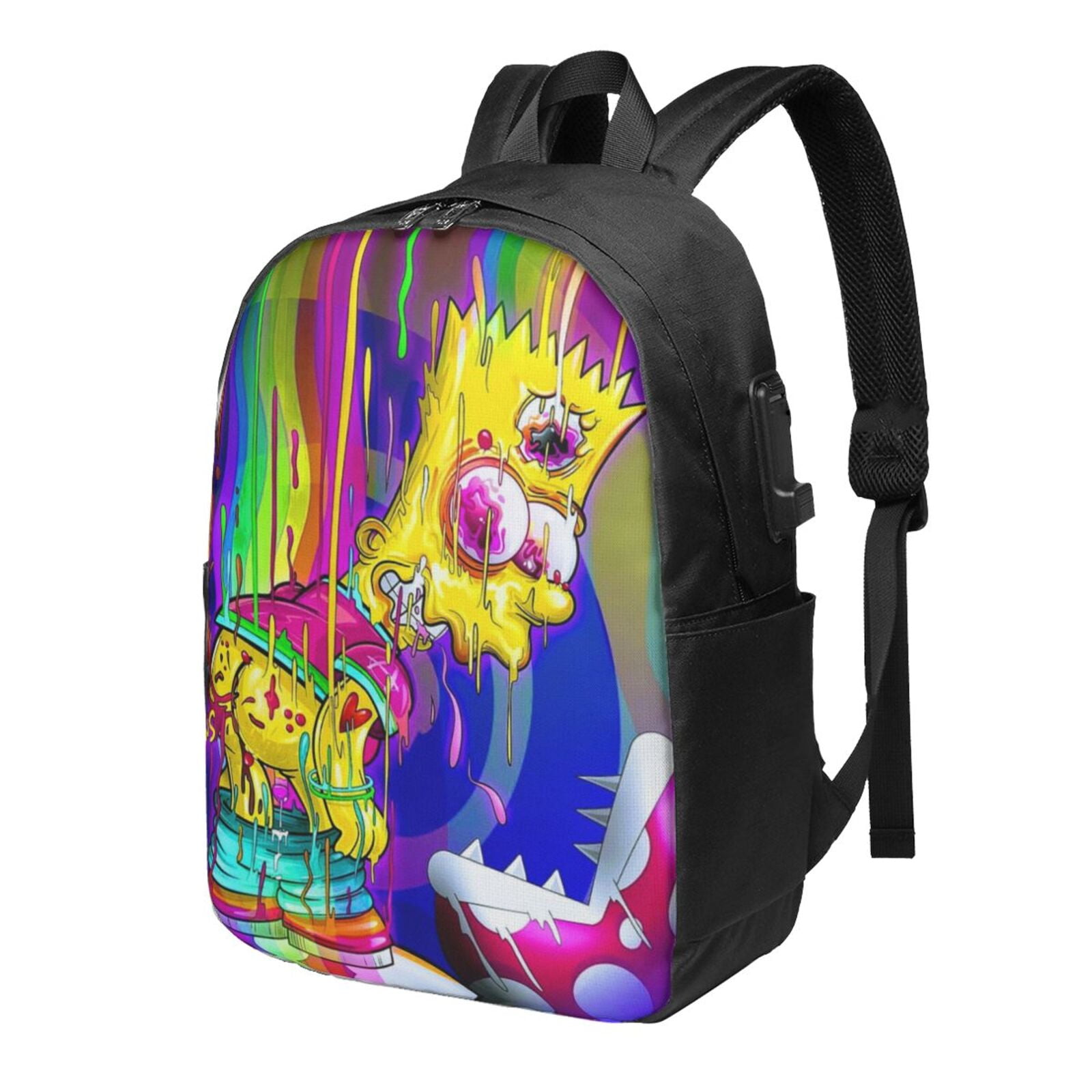 The Simpsons Backpack For Men Women Teen , Water Resistant Casual ...