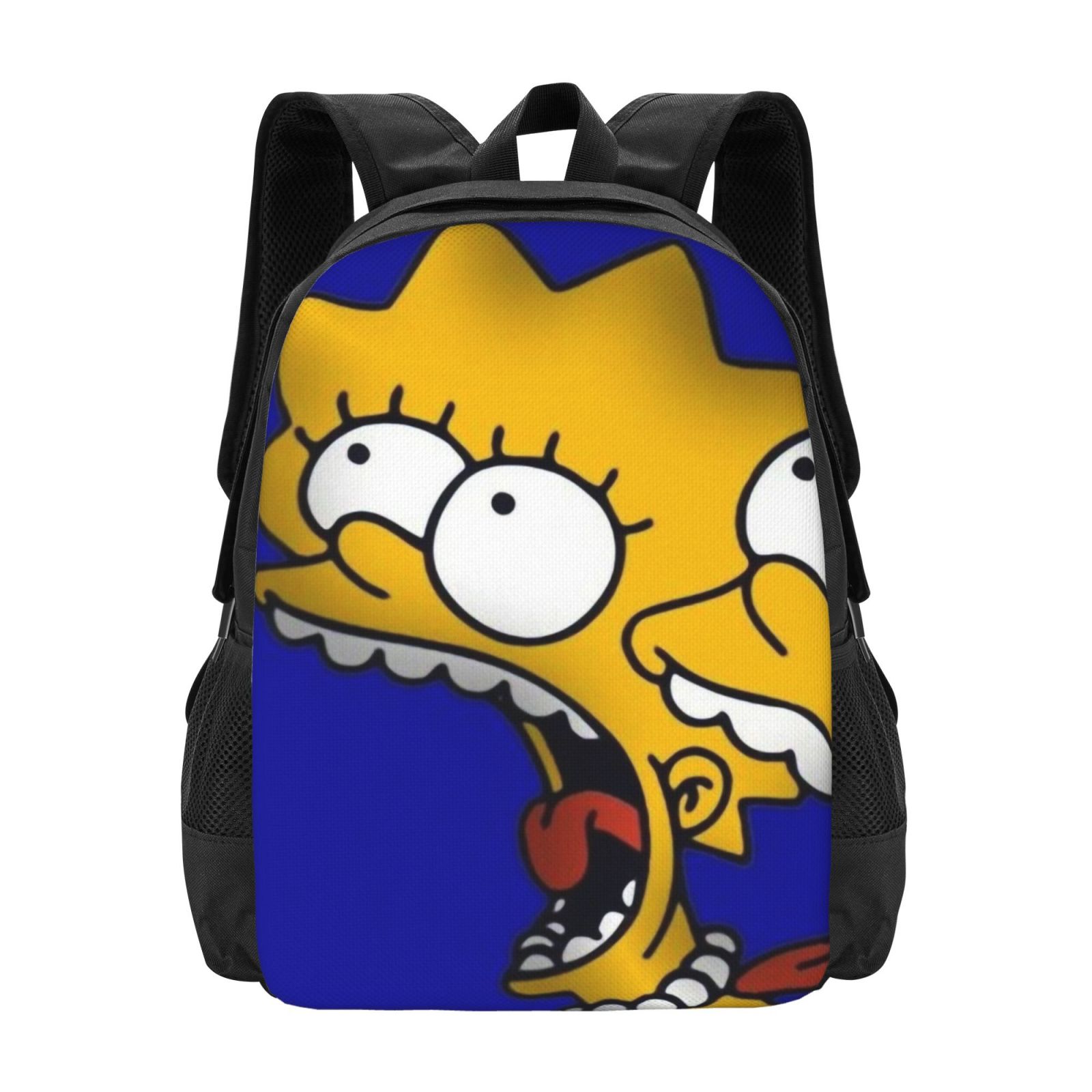 The Simpsons Backpack For School Anime Bookbag Lightweight School Bags ...