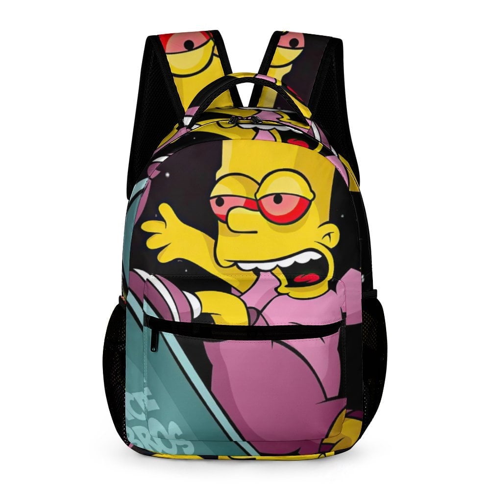 The Simpsons Backpack for Boys Girls Kids, Lightweight School Book Bag ...