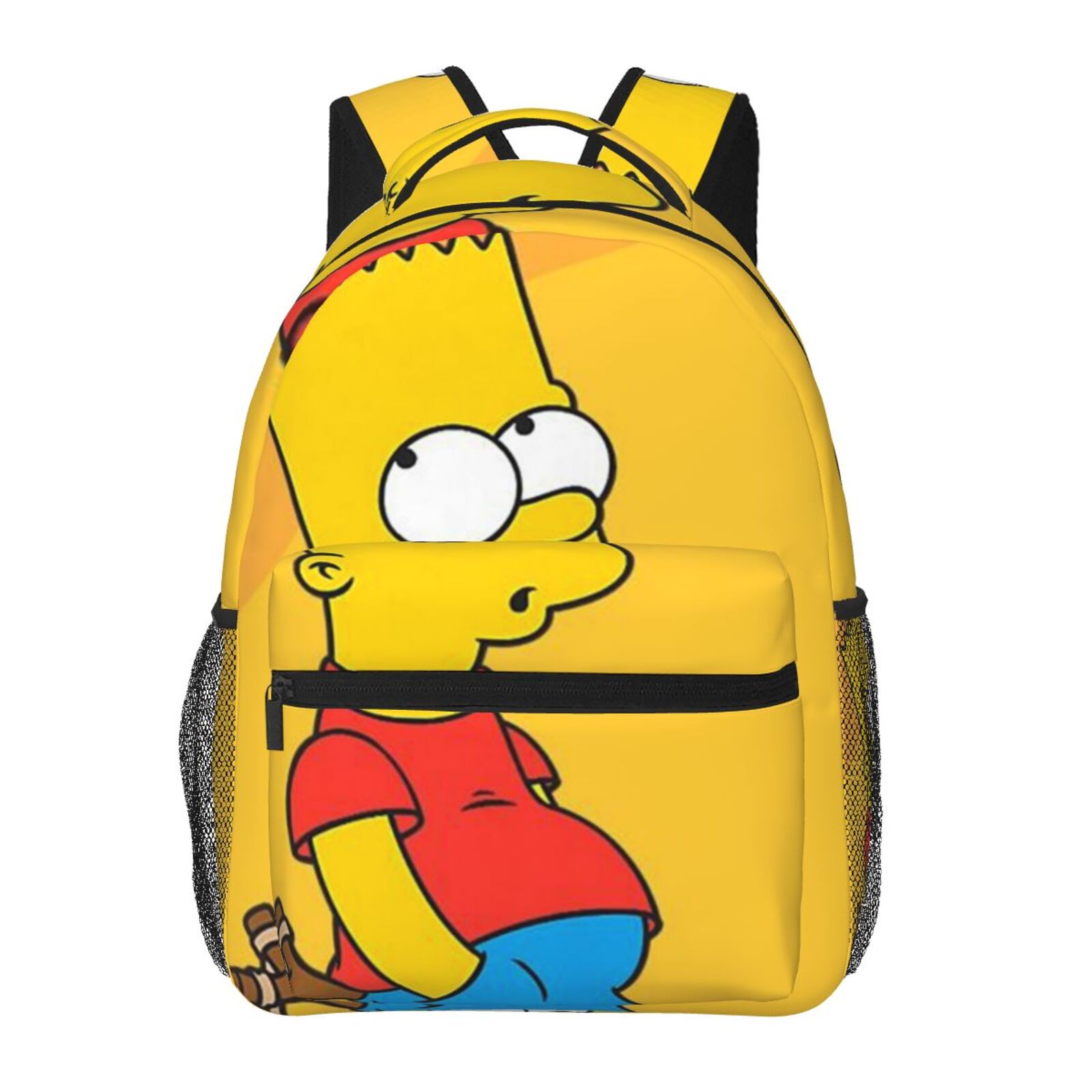 The Simpsons Bart Cartoon Casual Backpack Schoolbag Large Capacity ...