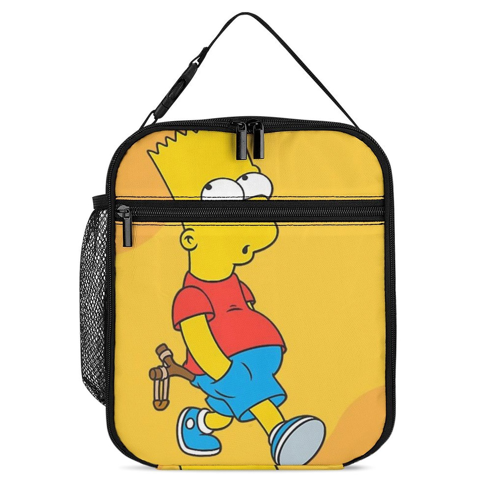 The Simpsons Bart Cartoon Portable Lunch Bag Insulated Lunchbag Cooler ...