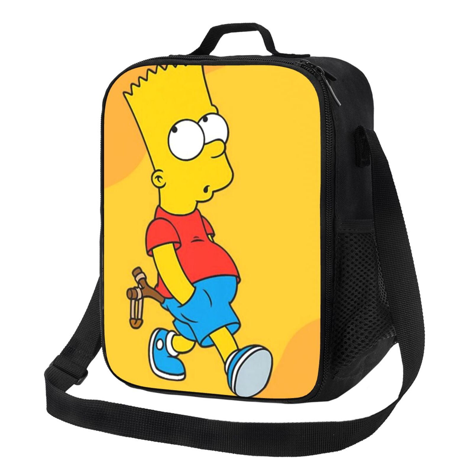 The Simpsons Bart Cartoon Portable Lunch Bag Tote Bento Bag Insulated ...
