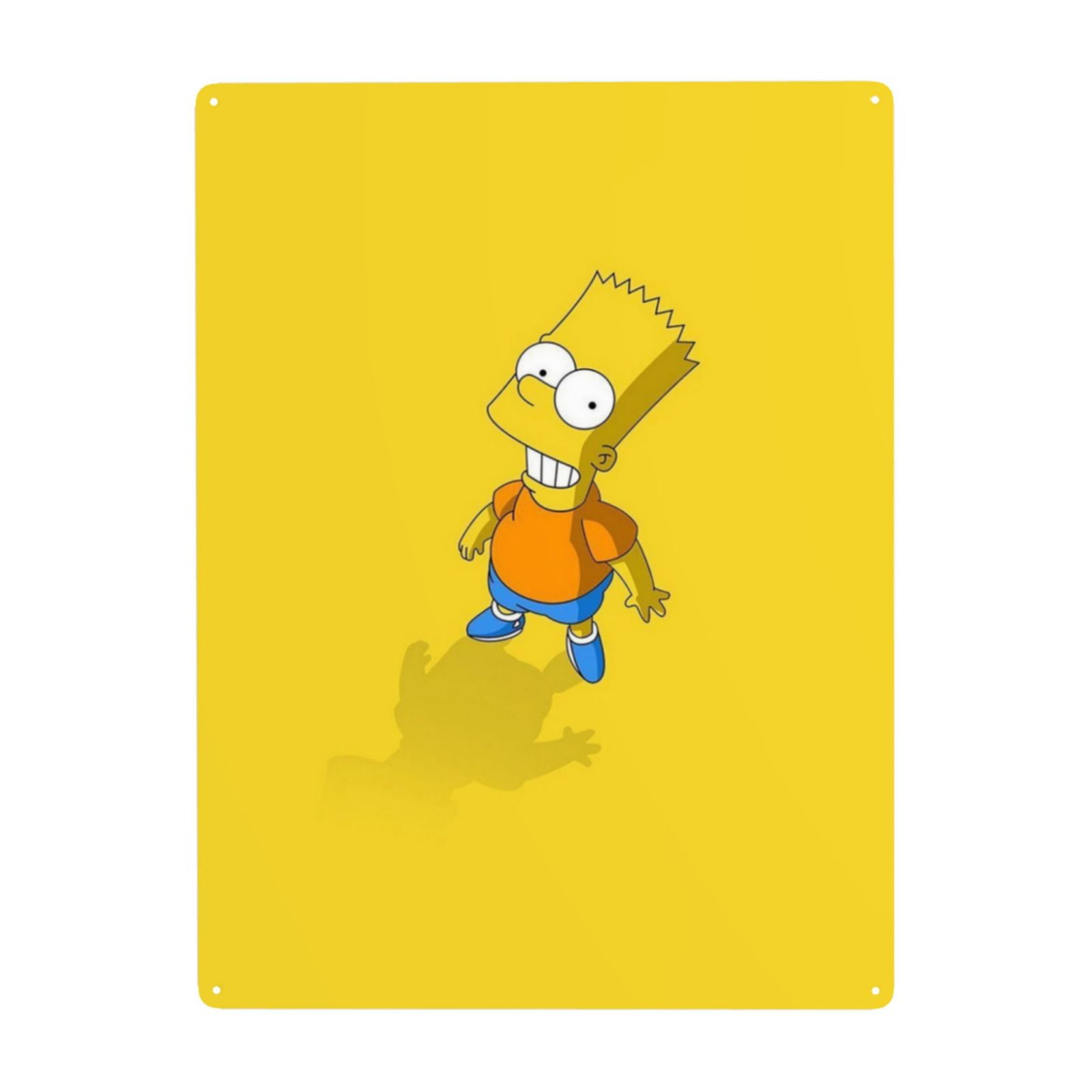 The Simpsons Bart Metal Sign Decor 30x40cm Wall Art Sign for Home ...