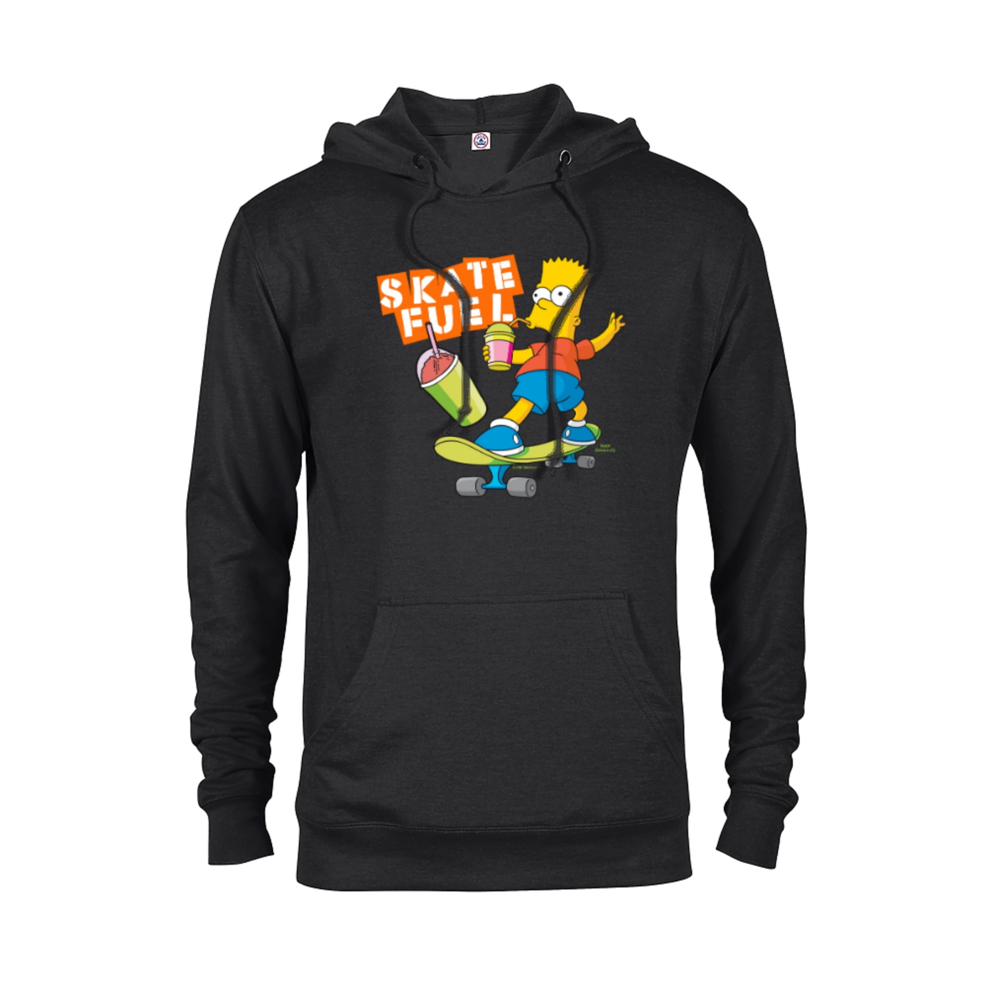 The Simpsons Bart Simpson Skate Fuel Skateboard Squishee - Pullover ...