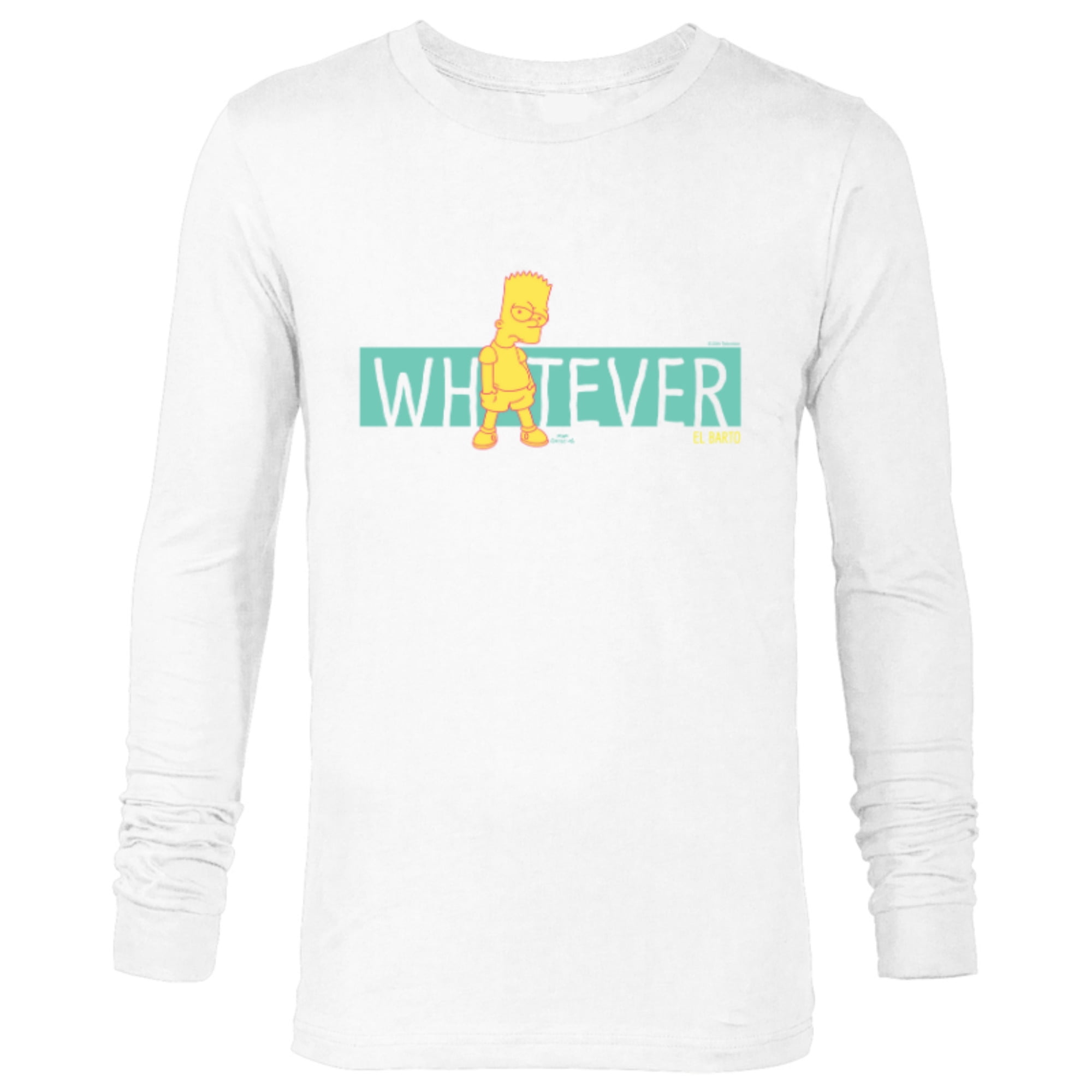 The Simpsons Bart Simpson Whatever El Barto - Long Sleeve T-Shirt for ...