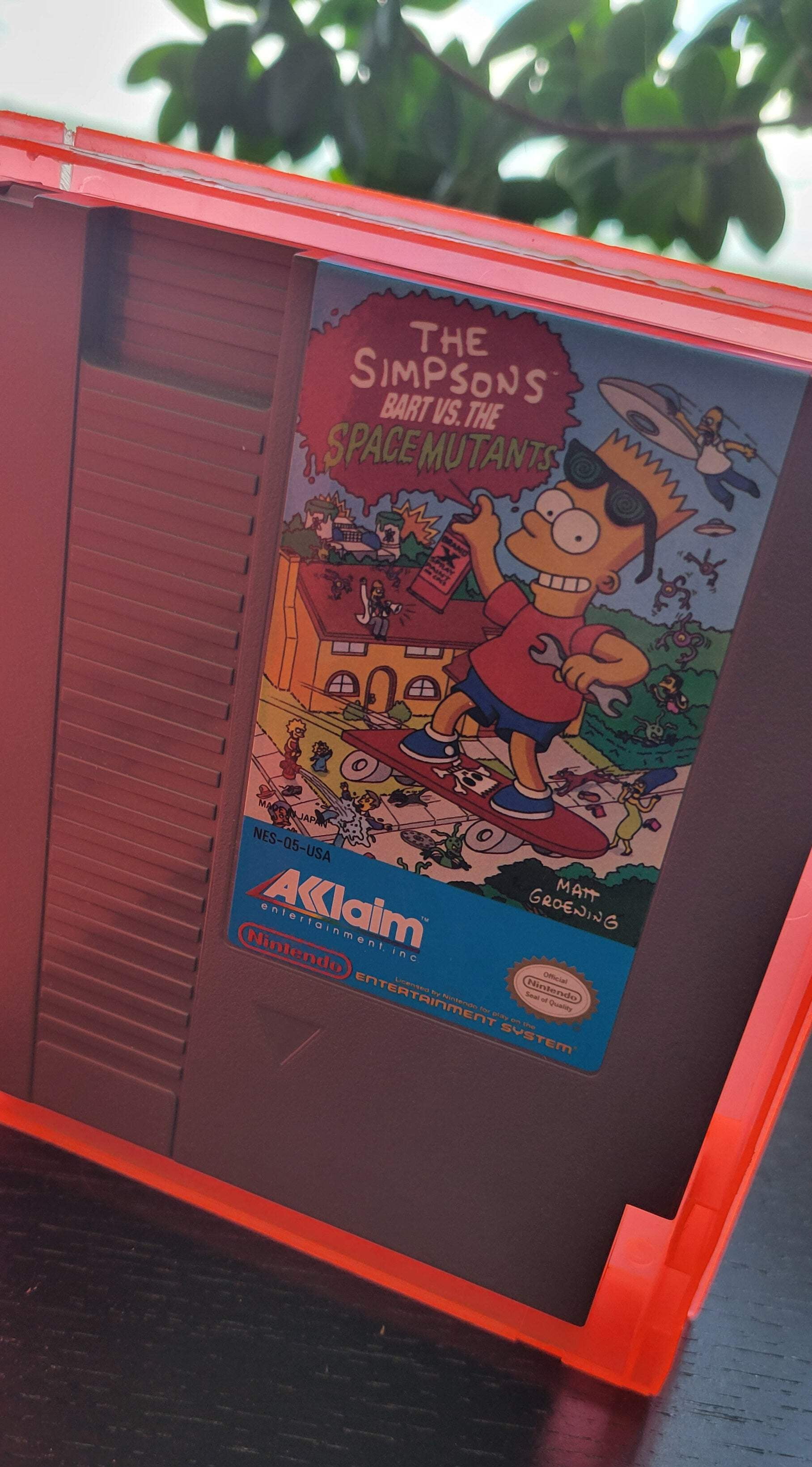 The Simpsons: Bart Vs The Space Mutants - NES (Nintendo Entertainment ...