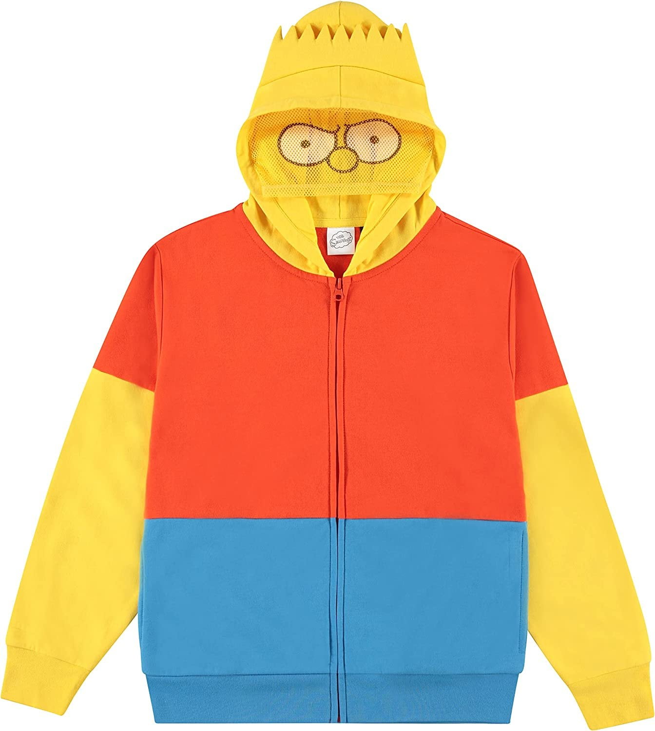The Simpsons Boys Bart Simpson Costume Hoodie Bart, Homer, Lisa, Krusty ...