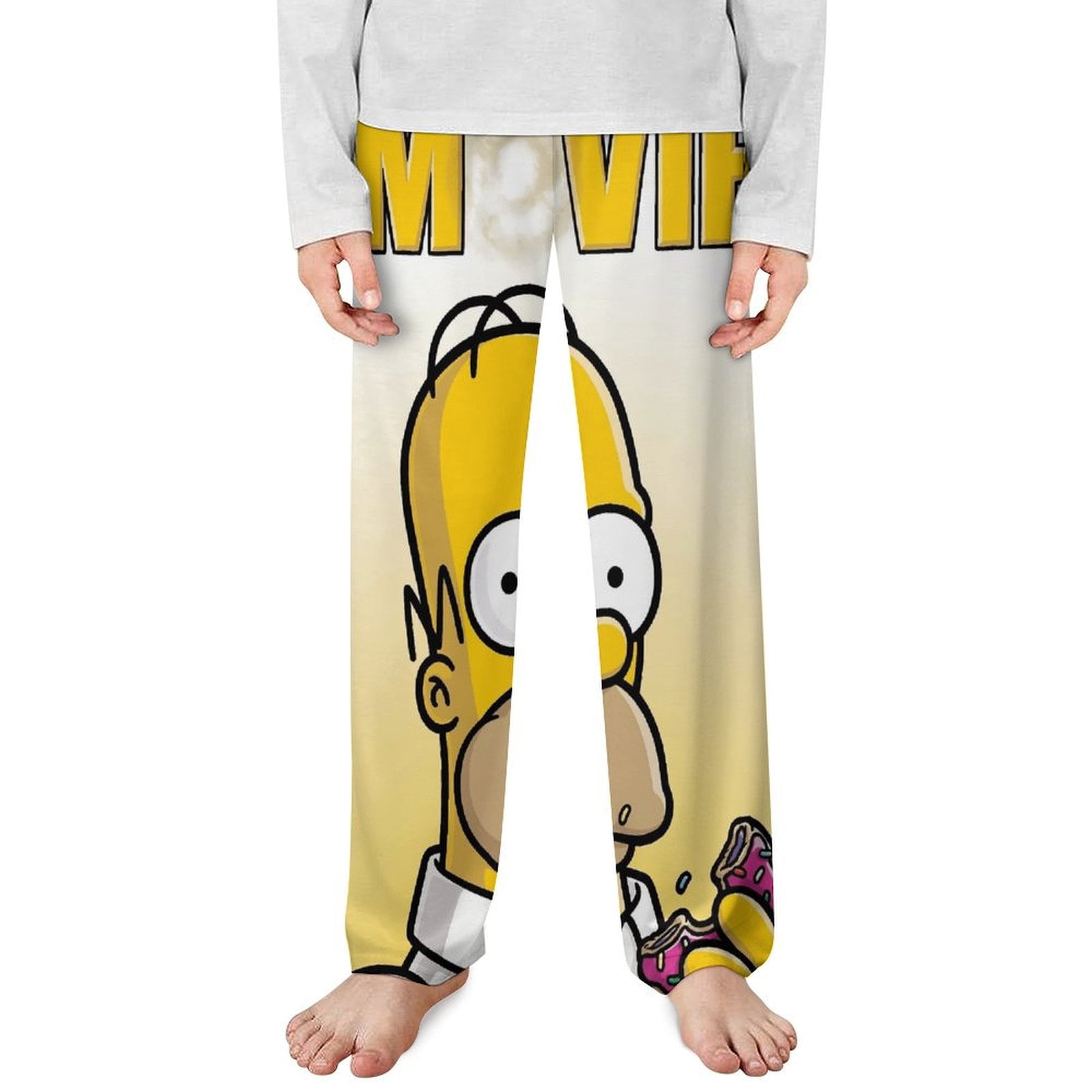 The Simpsons Boys Pajama Pants Sleep Pants Soft Elastic Waist Kids ...