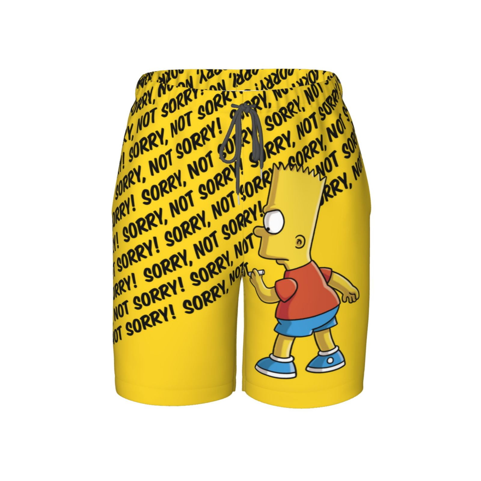 The Simpsons Boys Swim Trunks Quick Dry Board Shorts Bathing Suits ...