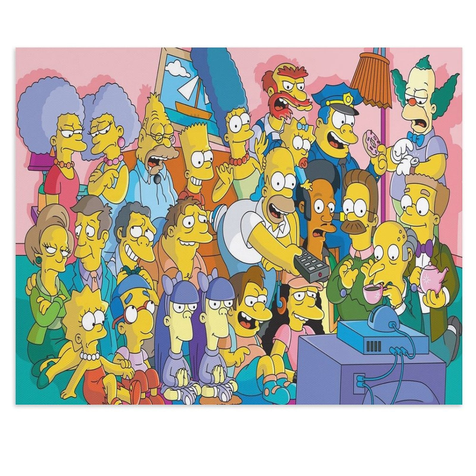 The Simpsons Canvas Wall Art Painting Artwork Picutures Wall Decor for ...