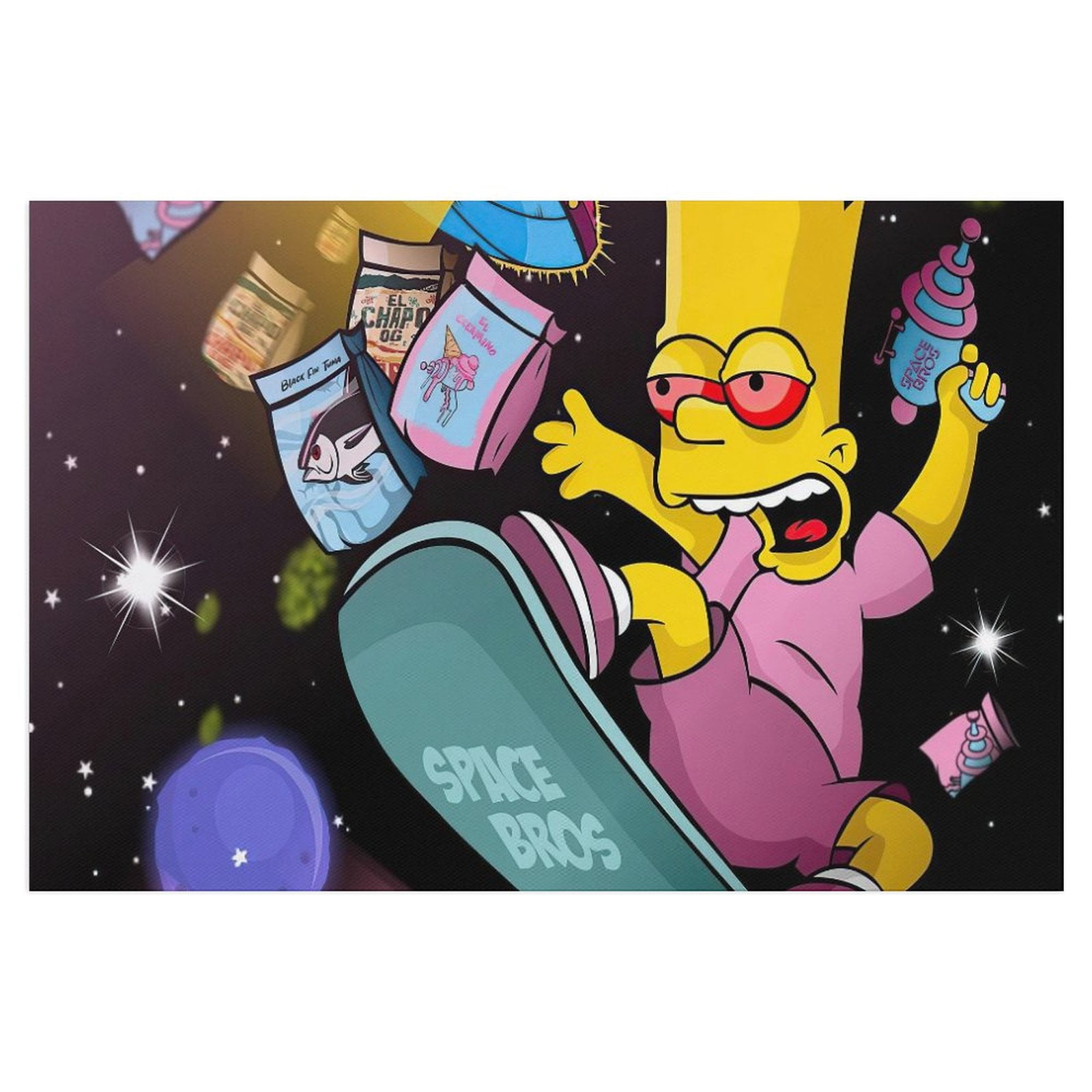 The Simpsons Canvas Wall Art Painting Artwork Picutures Wall Decor for ...