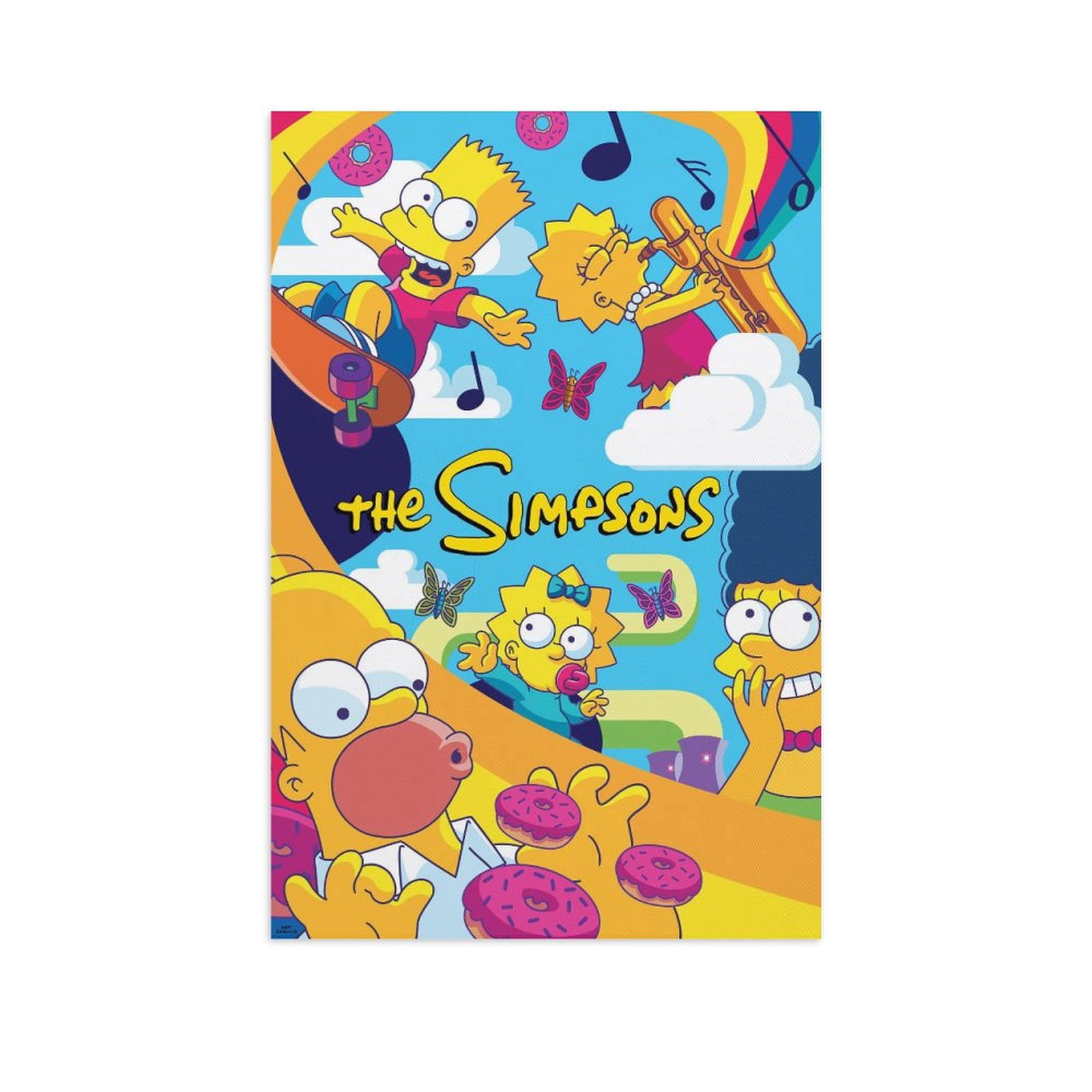 The Simpsons Canvas Wall Art Painting Artwork Picutures Wall Decor for ...