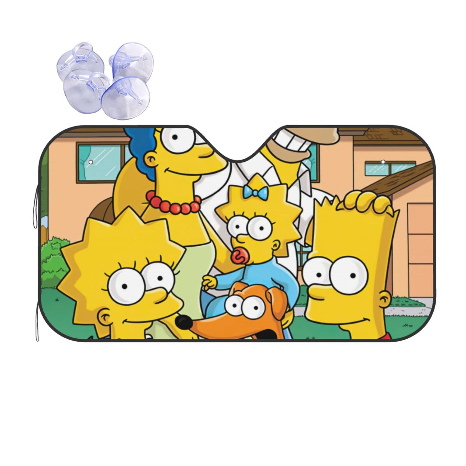 The Simpsons Car Windshield Sun Shade, Front Window Sun Shades, Visor ...