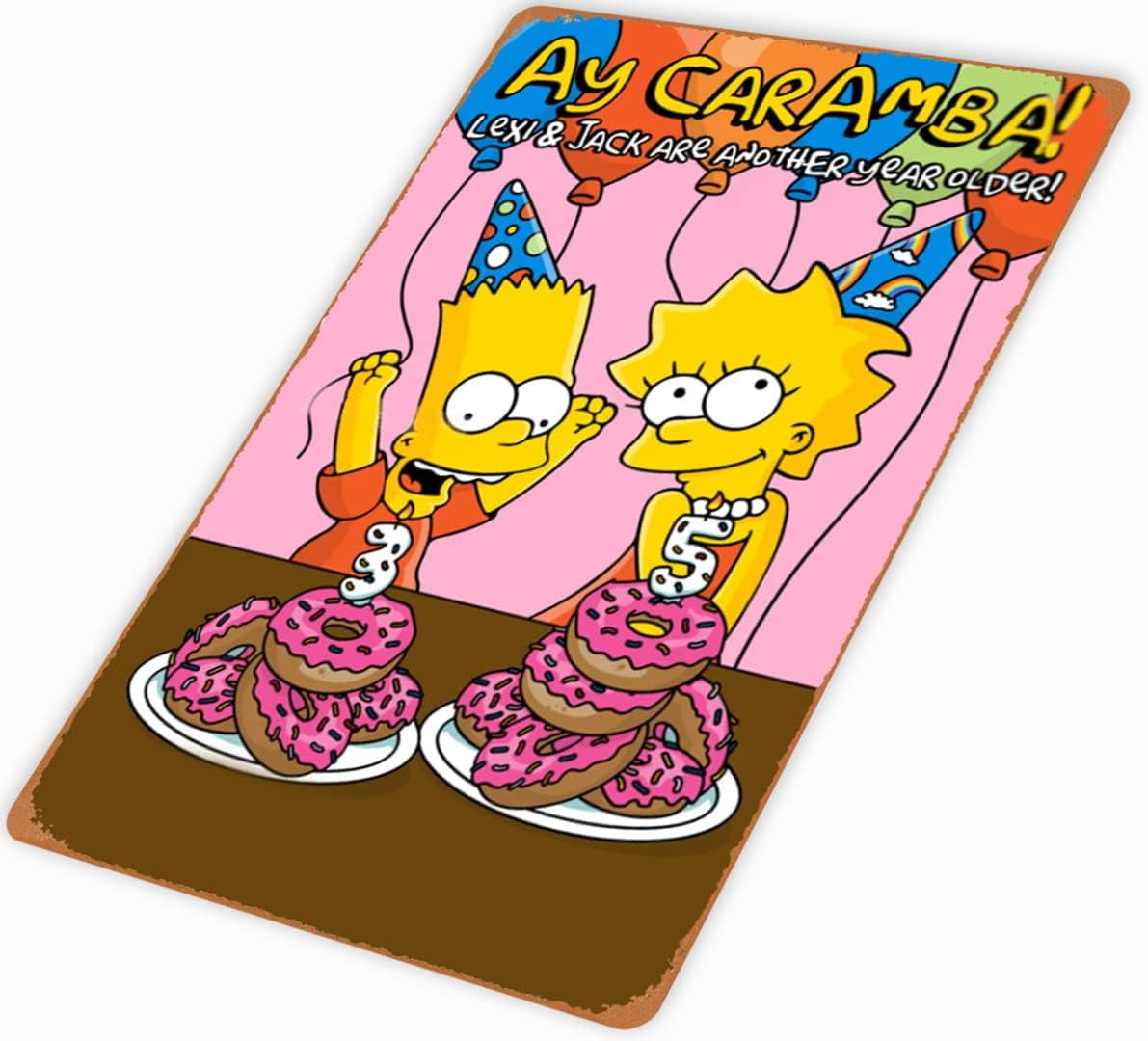 The Simpsons Cartoon 120 Piece Wooden Jigsaw Puzzles For Adults Family ...