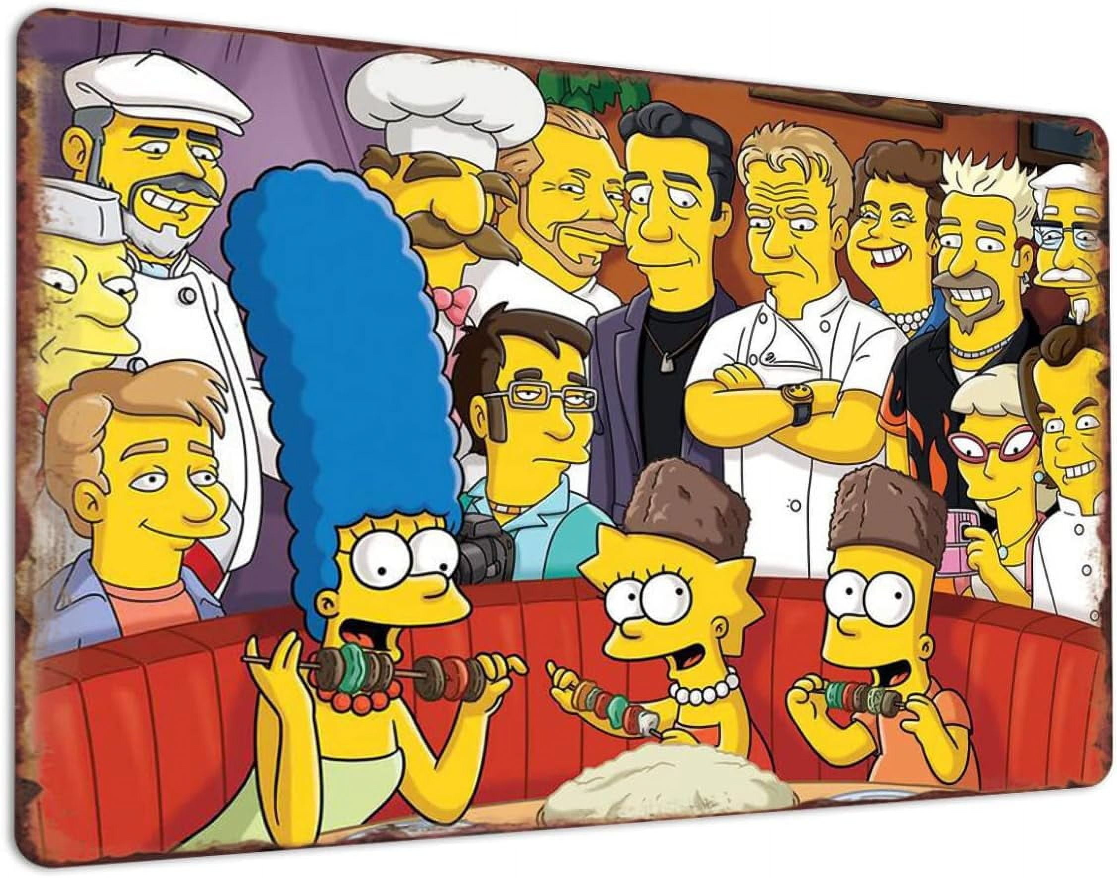 The Simpsons Cartoon 35 Piece Wooden Jigsaw Puzzles For Adults Family ...