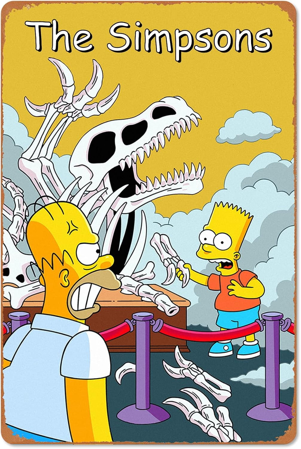 The Simpsons Cartoon 70 Piece Wooden Jigsaw Puzzles For Adults Family ...