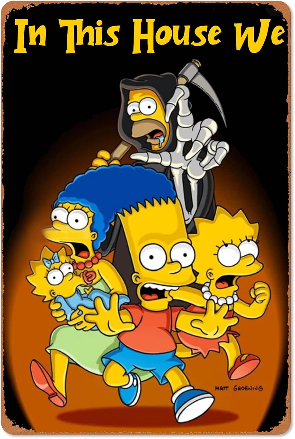 The Simpsons Cartoon Jigsaw Puzzles 500 Piece For Adults -In This House ...