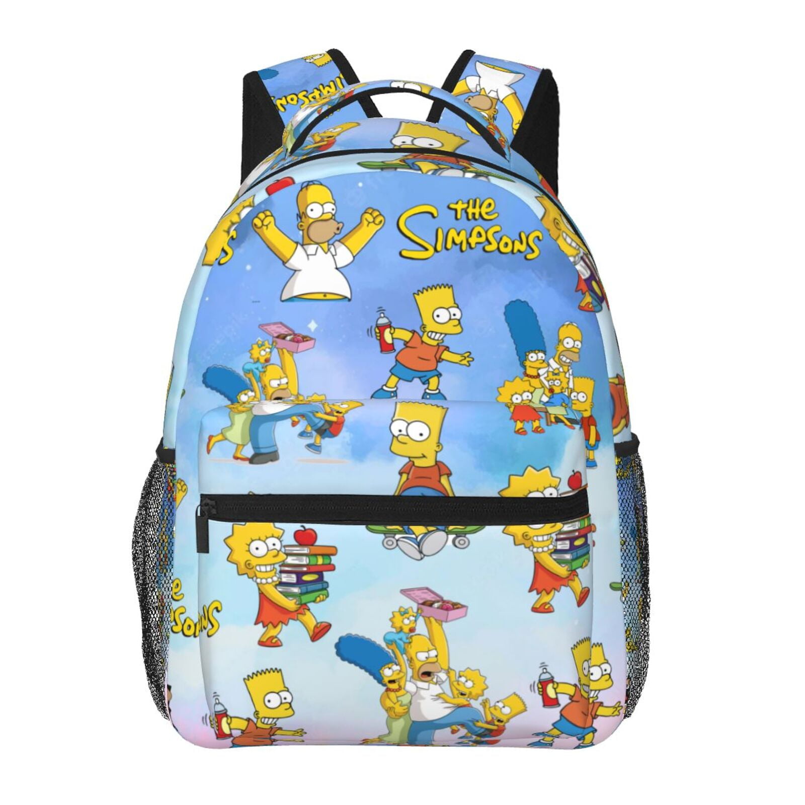 The Simpsons Casual Backpack Schoolbag Large Capacity Daypack ...
