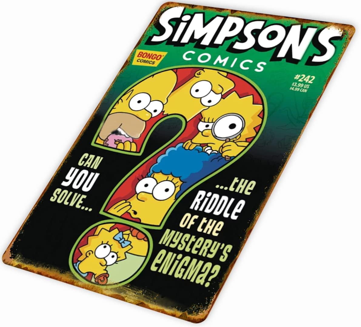 The Simpsons Comic Jigsaw Puzzles 300 Pieces For Adults - Wooden ...