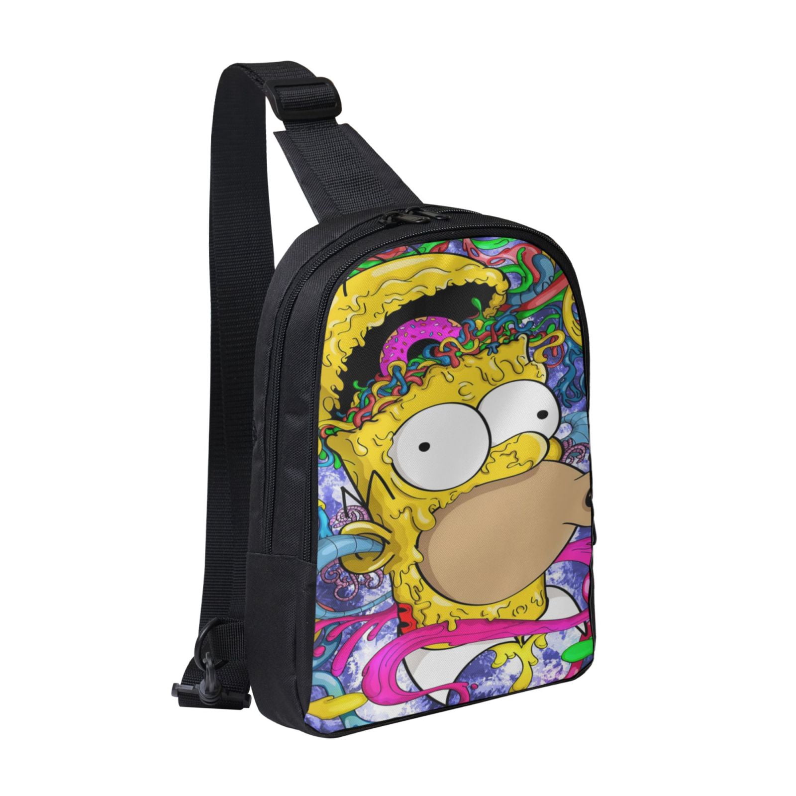 The Simpsons Crossbody Backpack Sling Bag for Men Women One Shoulder ...